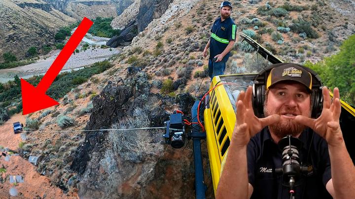 The Wrecker Takes On Chewy Hill In Moab! | Matt's Off-Road Recovery