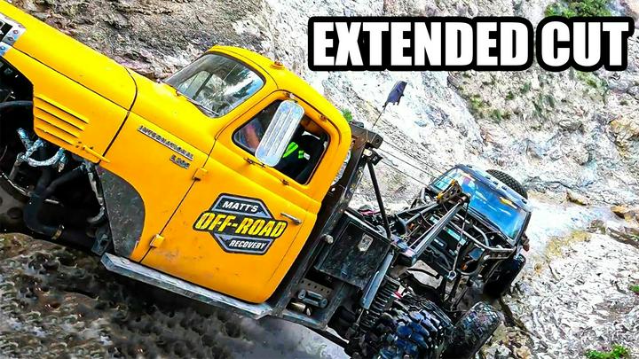 The Wrecker Takes On Chewy Hill In Moab! | Matt's Off-Road Recovery